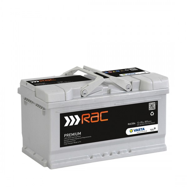 RAC004 Car Battery Type 110/115 12V 85Ah | Car Batteries | RAC Shop